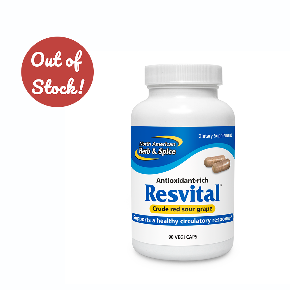 Resvital Capsules | North American Herb & Spice